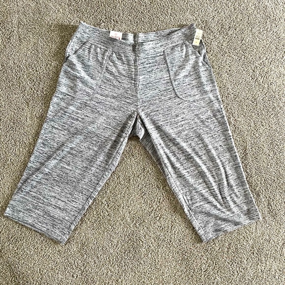 Talbots | Pants & Jumpsuits | Nwt Talbots 2x Gray Relaxed Cropped ...